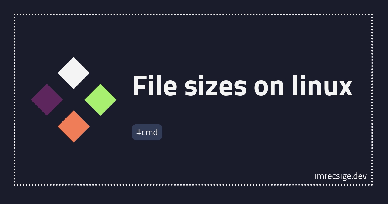 File Sizes On Linux Imre Csige